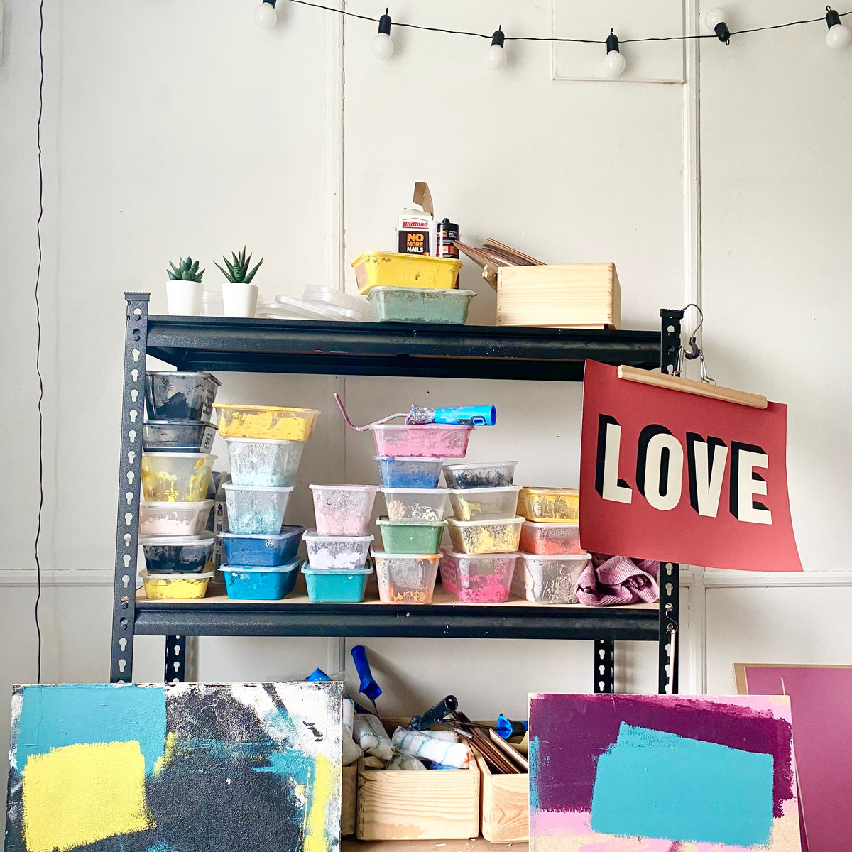 One-off Painted Backboard Signs – Modo Creative