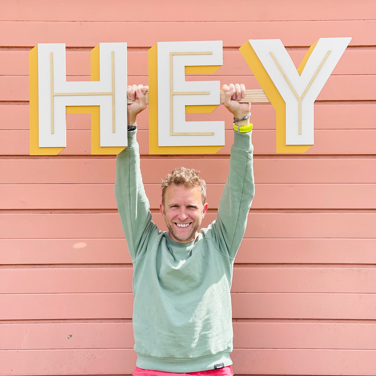 Wooden Painted 3D Word Sign – Modo Creative