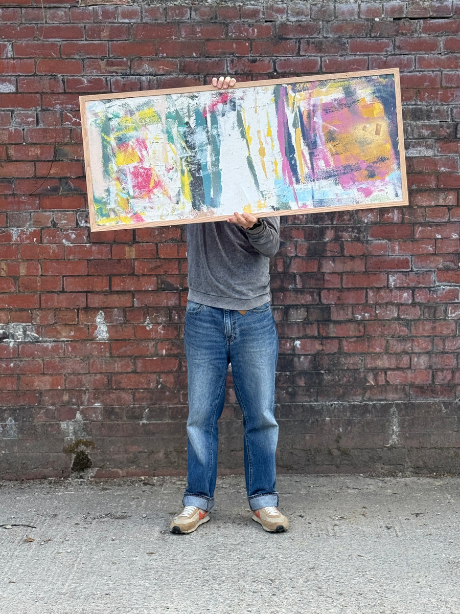 One Off Backboard Sign in oak frame - you choose word! – Modo Creative