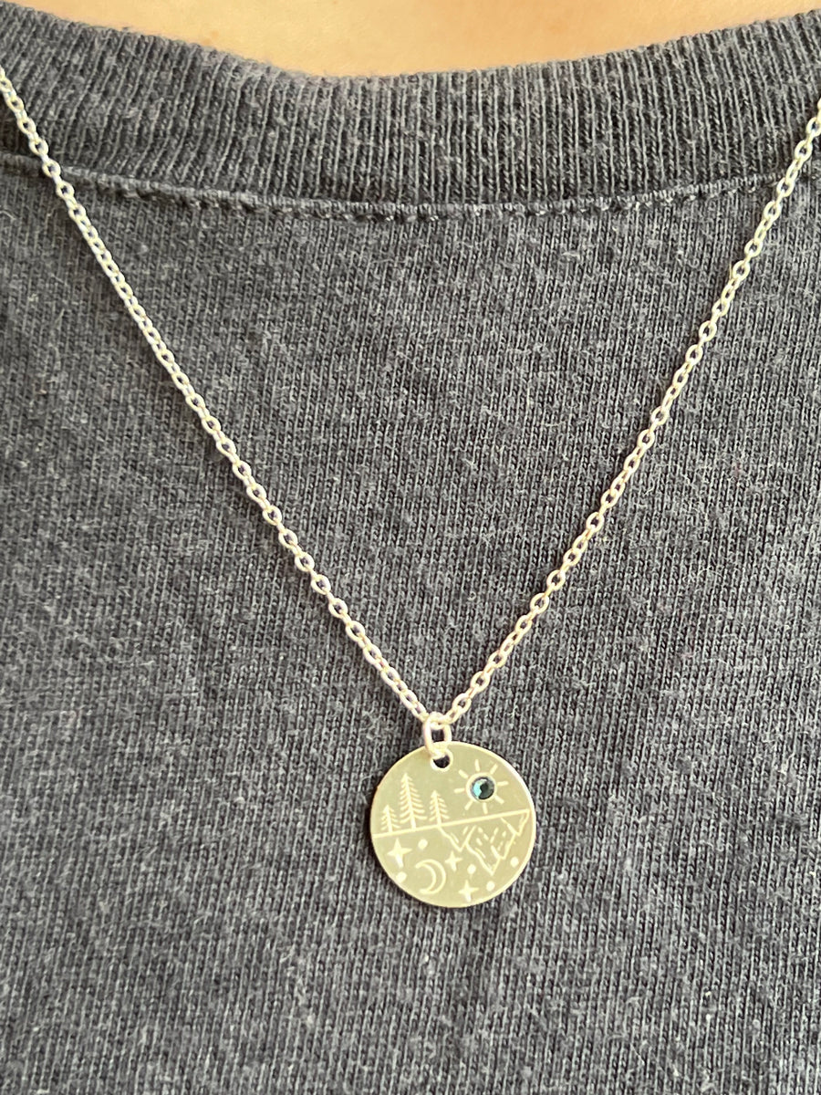 Sterling Silver Adventure Pendant Necklace – Modo Creative