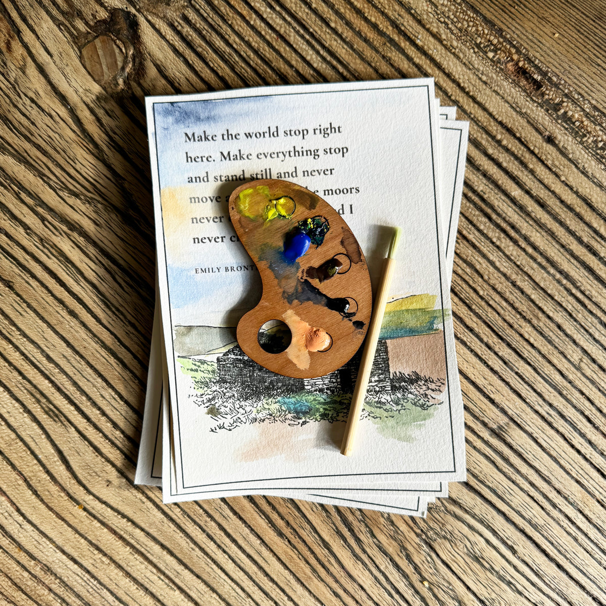 Bronte Quote Mini Watercolour Paint Kit – Modo Creative