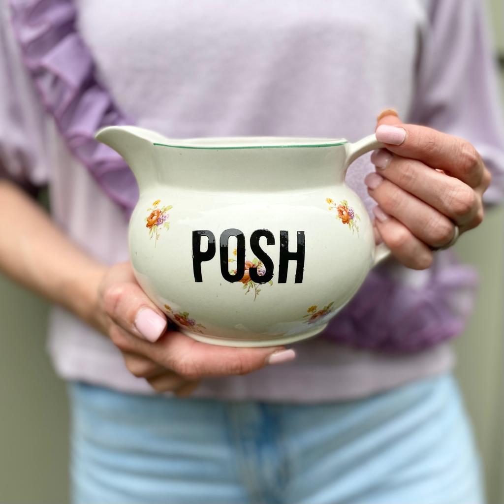 'POSH' Ceramic Jug with Floral Design – Modo Creative