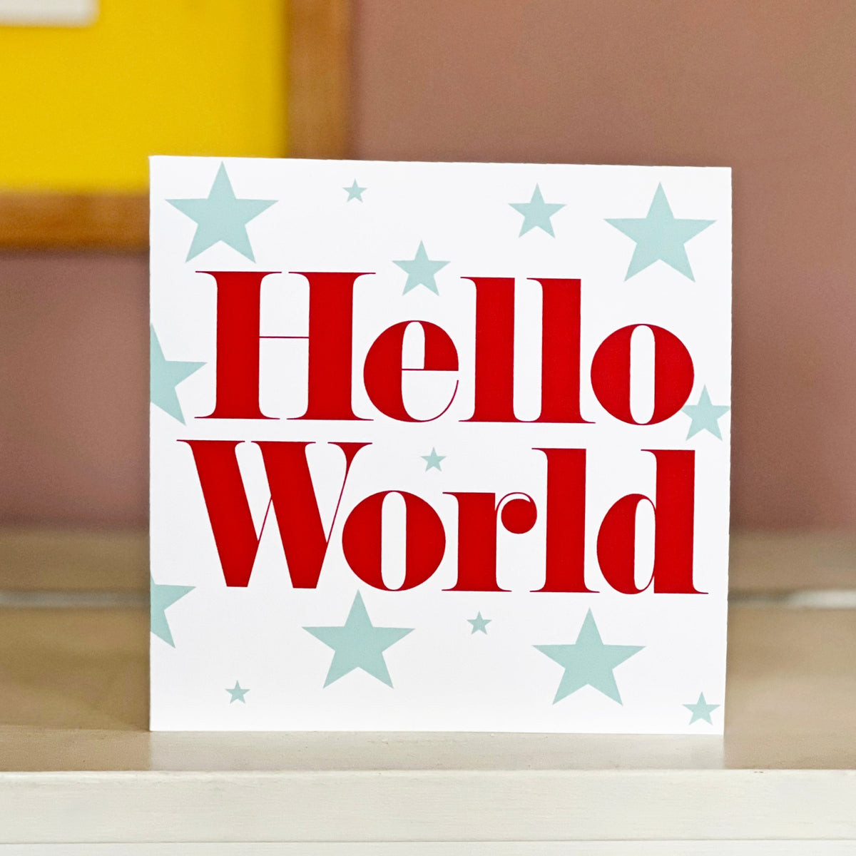 New Baby 'Hello World' Card – Modo Creative
