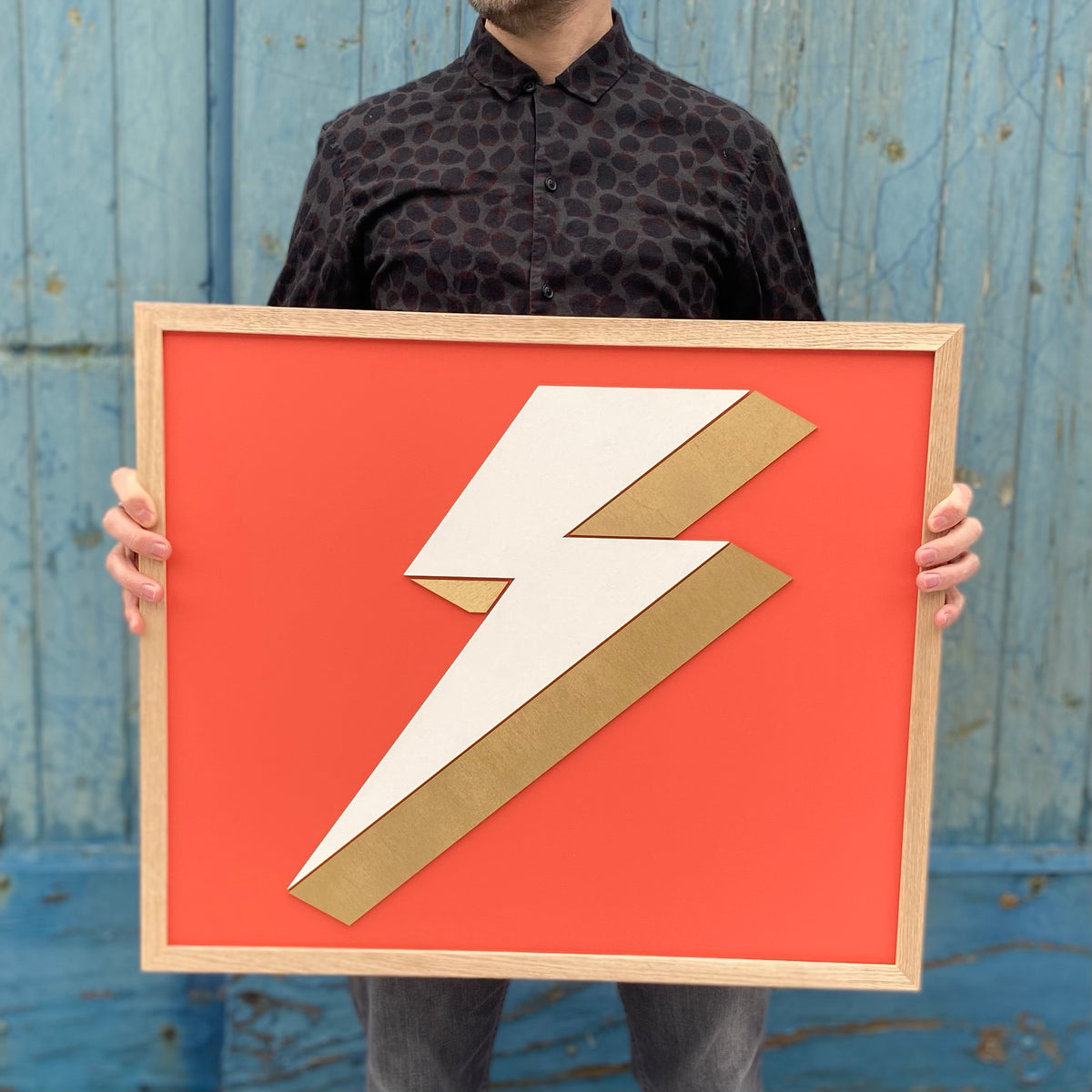 Large Painted Flash Sign – Modo Creative